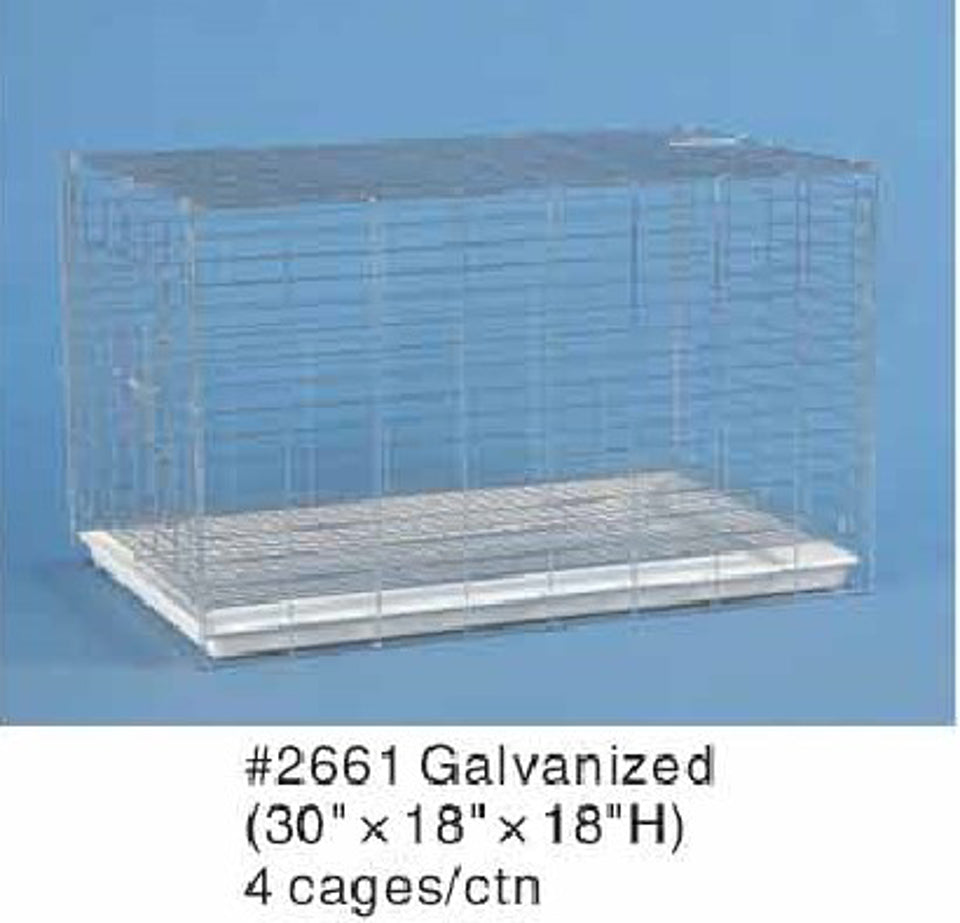 Rabbit Cage Galvanized with Mesh Floor 30 Inch (76cm) 2661 - EP ...