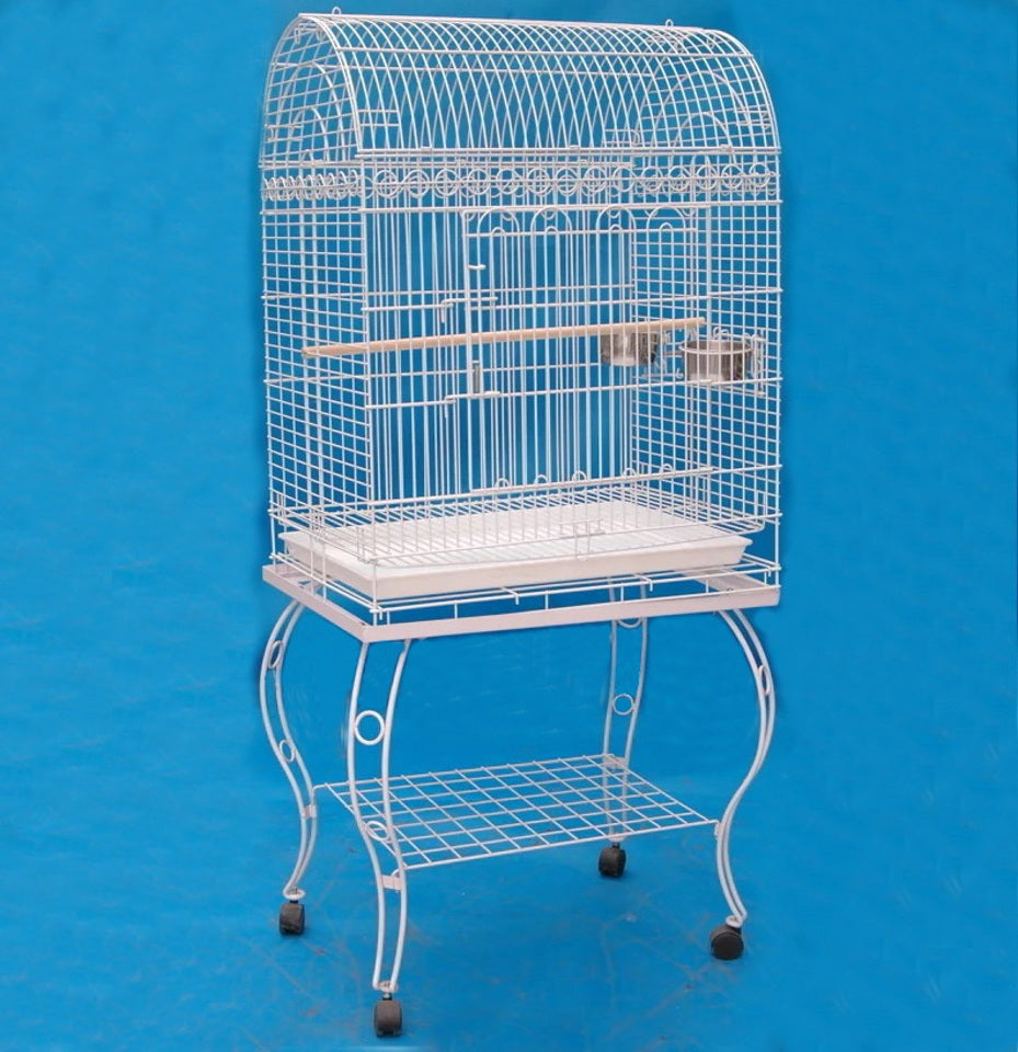 Arch Top Bird Cage 20"x20" with Stand (Chrome) 0101 - EP Distributors ...