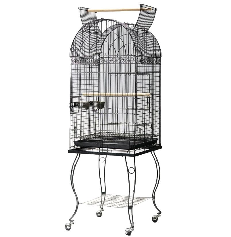 Arch Open Top 20"x 20" Parrot Bird Cage with Stand - EP Distributors ...