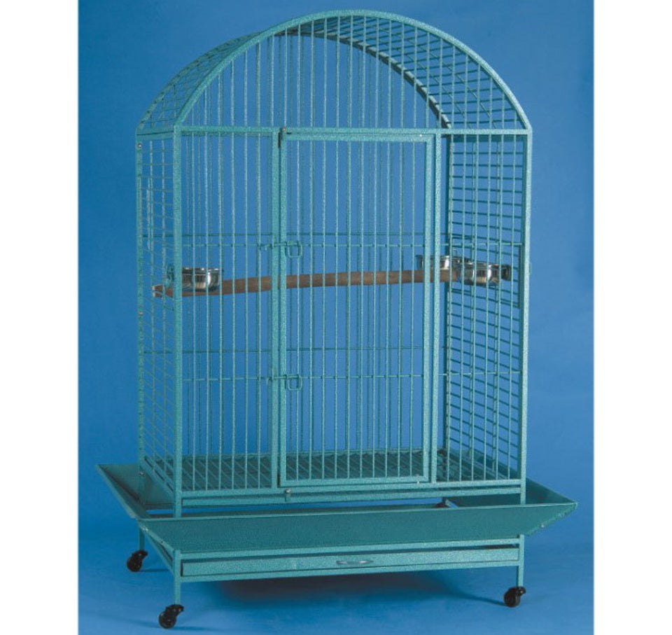 Arch Top Large Bird Cage 40"x30"x65" Green 0852 - EP Distributors Pty Ltd